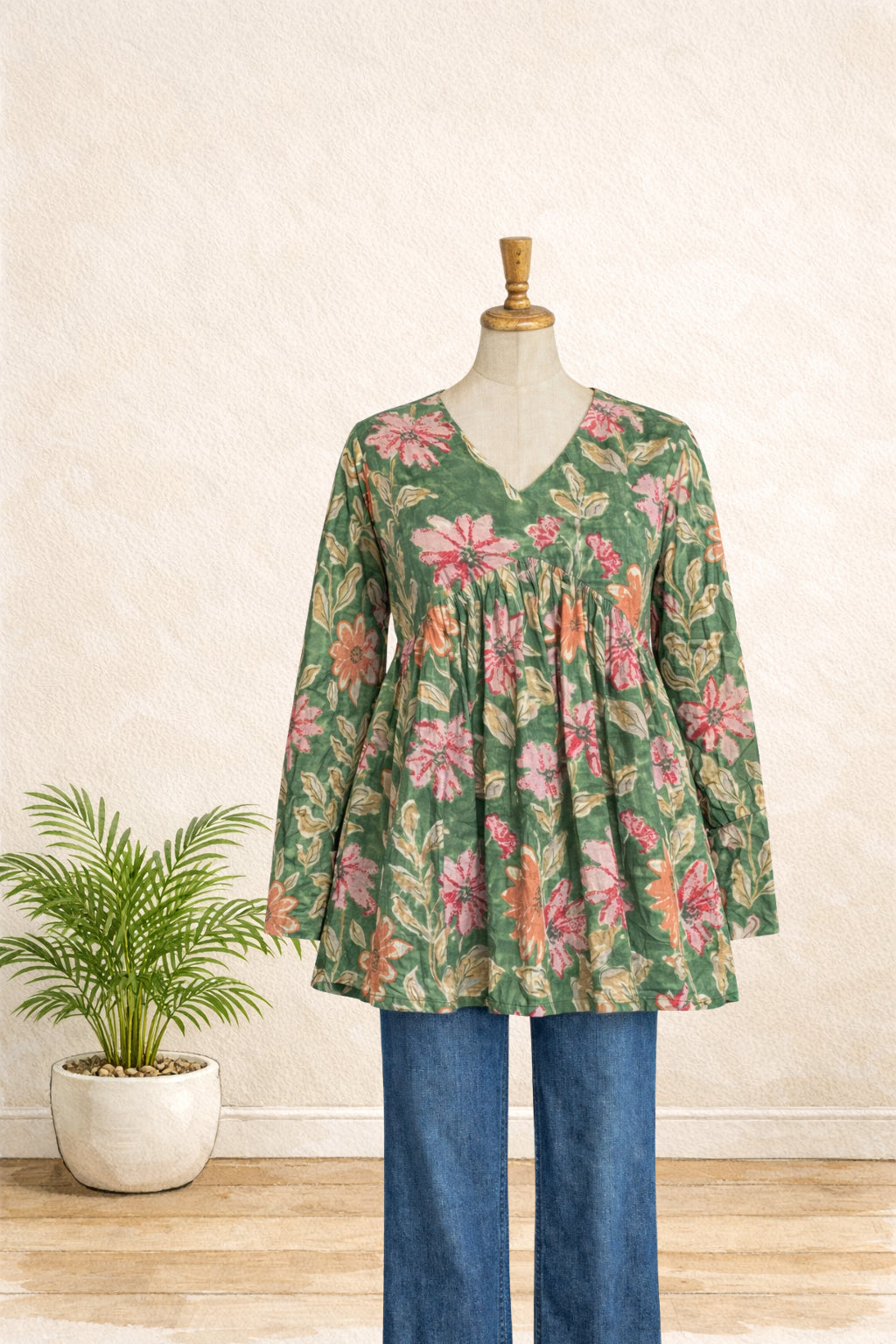Peplum style shortkurti – KUDDI